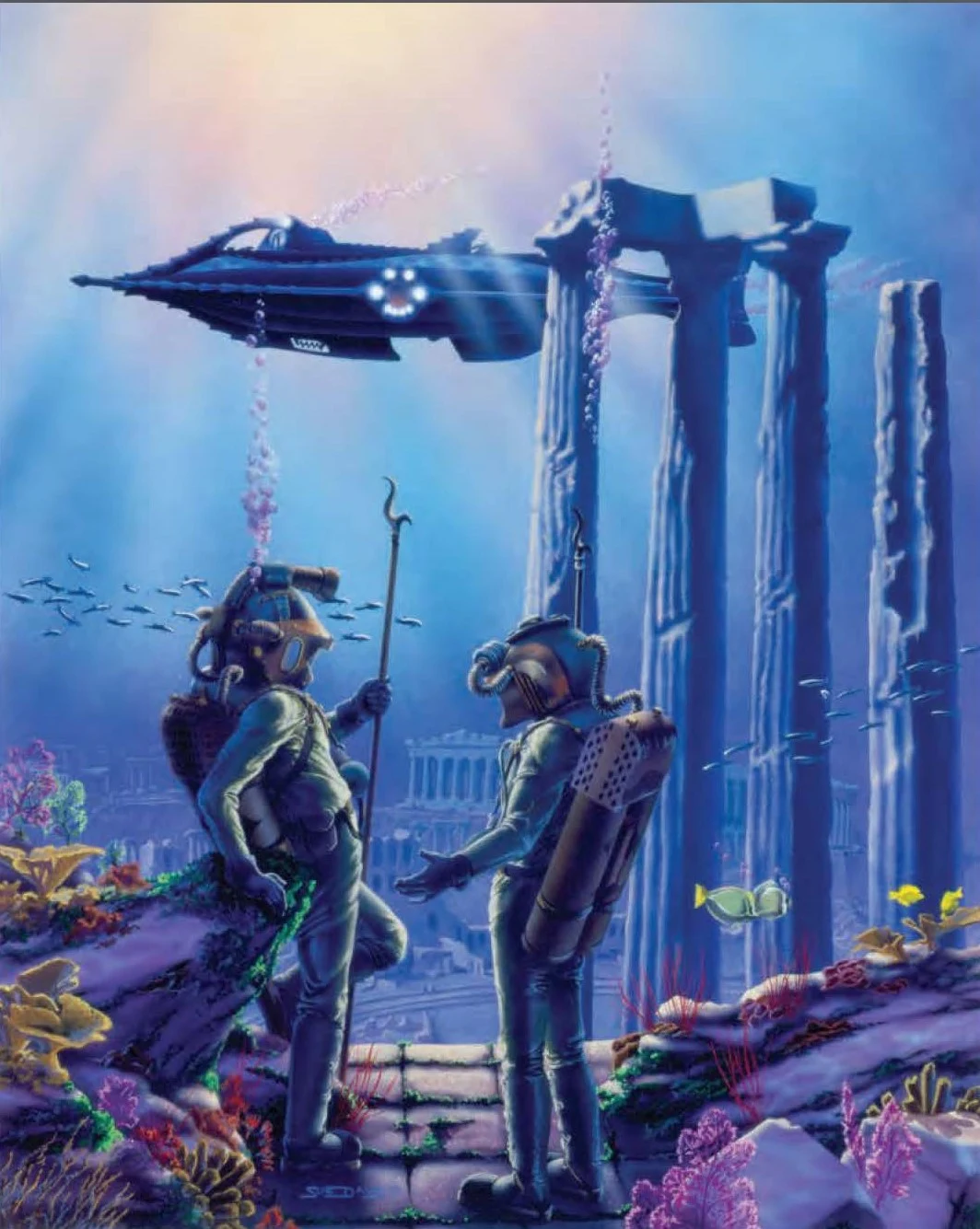 "Contemplating Atlantis" by Sue Dawe | Scrolller