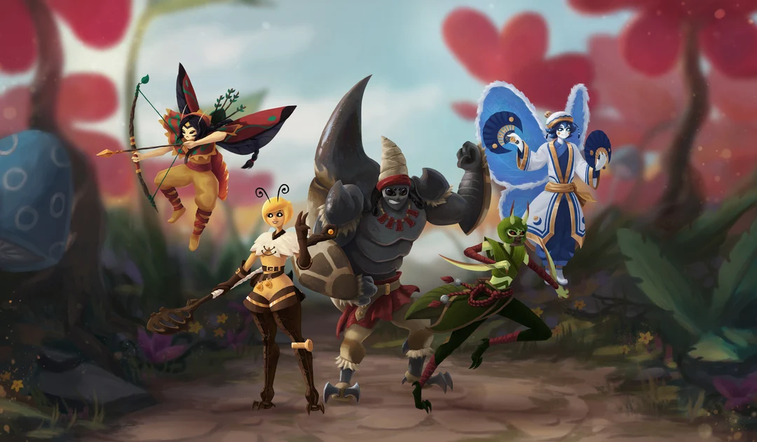 [OC] Finished the first part of my portfolio with my insect characters. | Scrolller