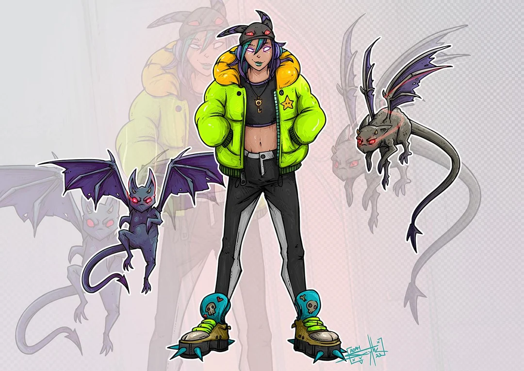 Gargoyle Girl by Me | Scrolller