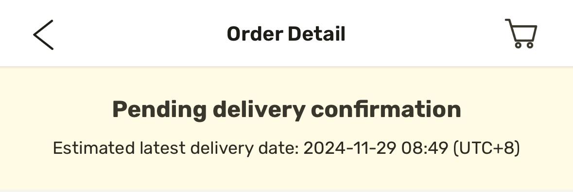 Why is it still pending the delivery confirmation? | Scrolller