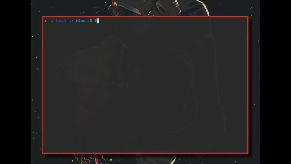 [OC] Simulation of a lava lamp in the terminal | Scrolller