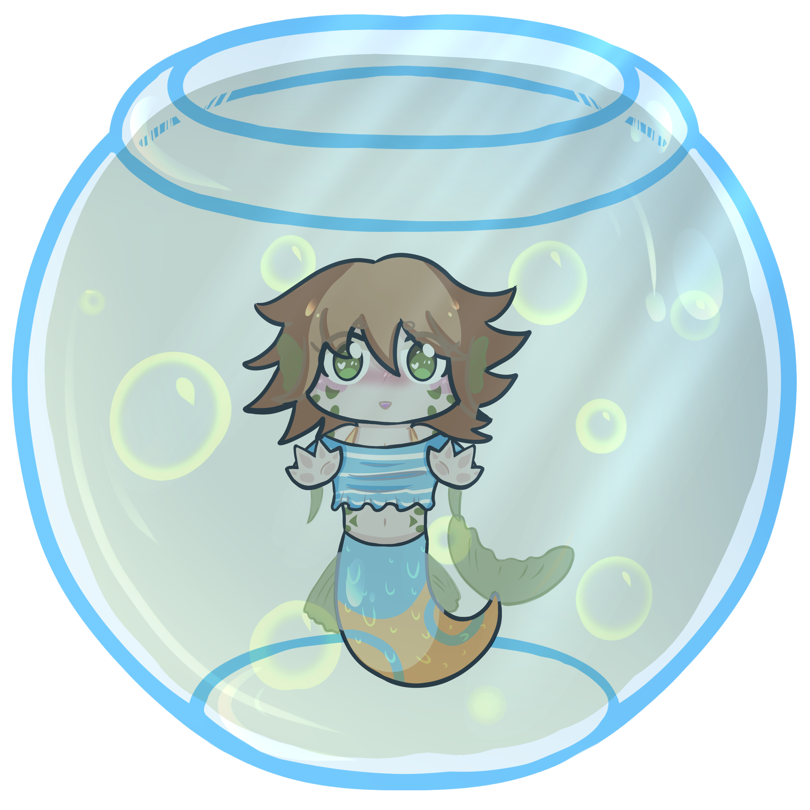 [OC] Chibi Mermay - Chihiro | Scrolller