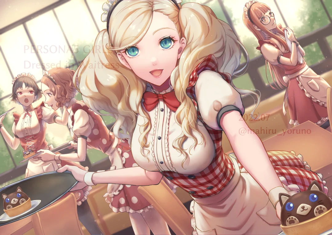 A lot of people chose P5 ladies as the winners of the maid battle, so welcome to the P5 maid ...