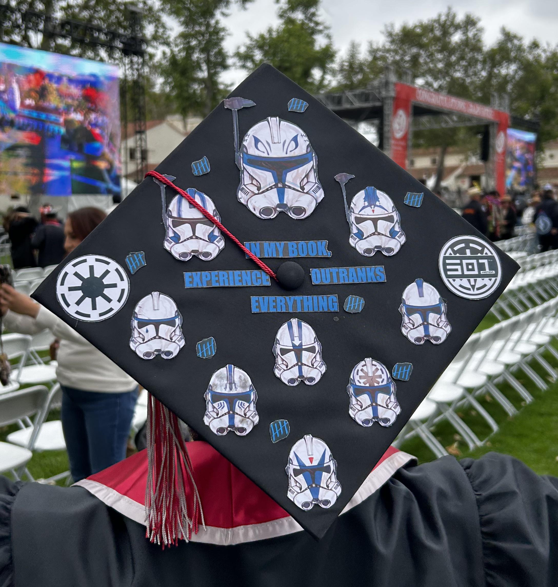 Discover more like StarWars: My 501st Graduation Cap and Related Content | Scrolller