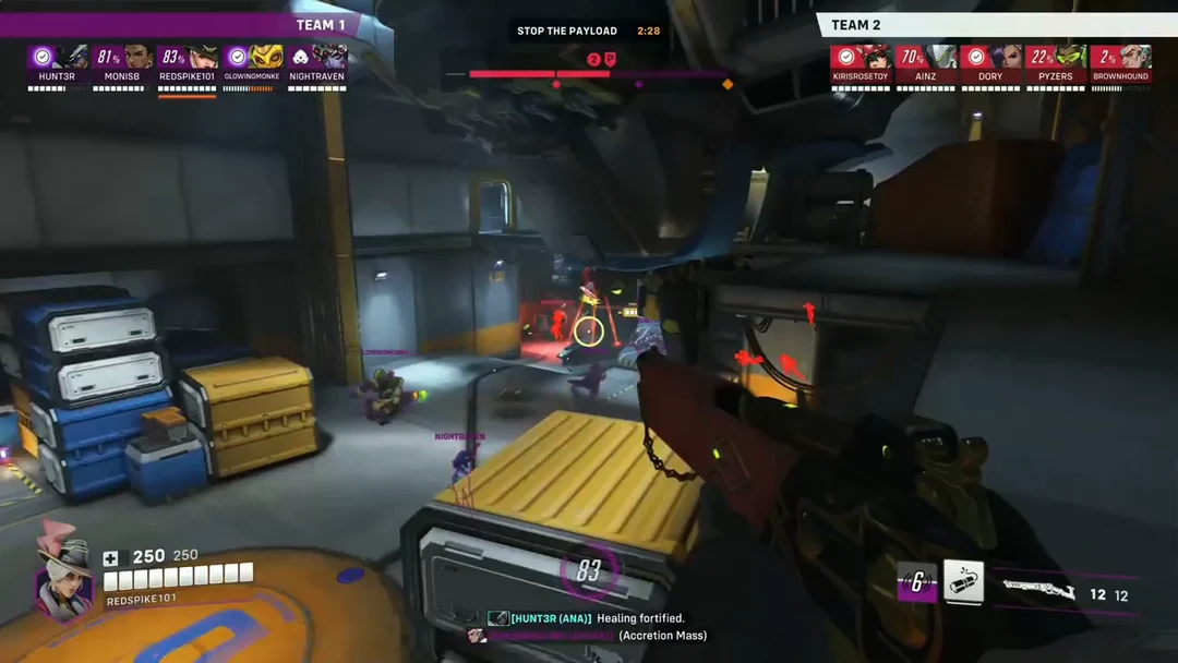 Ashe watches in vain as Lore Accurate Genji and Kiriko decimate her team | Scrolller