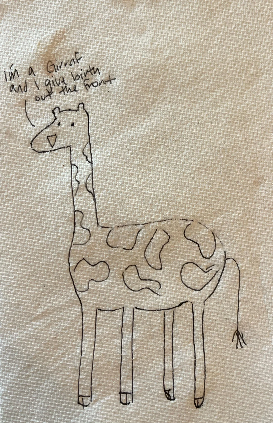 Paper Towel Giraffe | Scrolller
