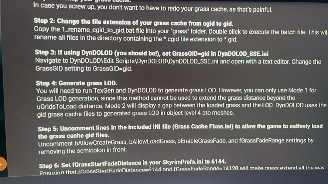 Grass cache installation question | Scrolller