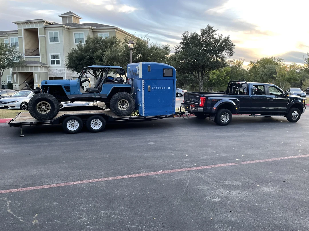 My Taj maHaul crawler hauler on its first outing today | Scrolller