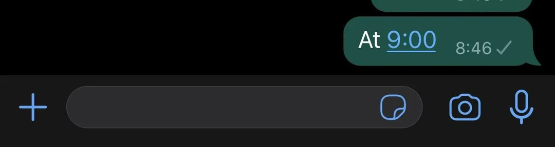 WhatsApp Blue and Underlined Text | Scrolller