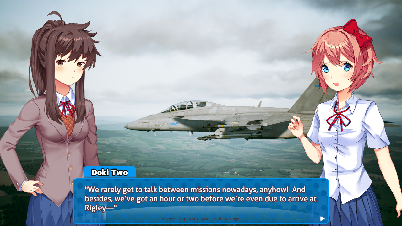 Operation Clubhouse (DDLC x Ace Combat 7) — Part 55: Uncomfortable Conversations | Scrolller