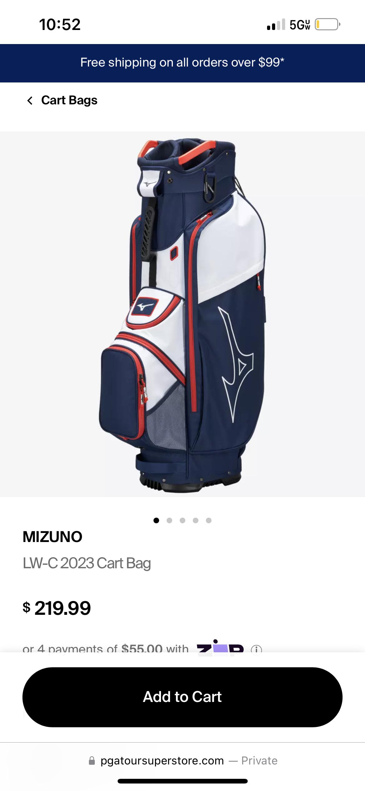 Mizuno LW-C Bag | Scrolller