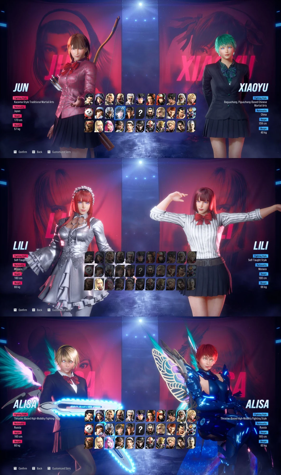Persona 3 girls customization in tekken 8 | Scrolller