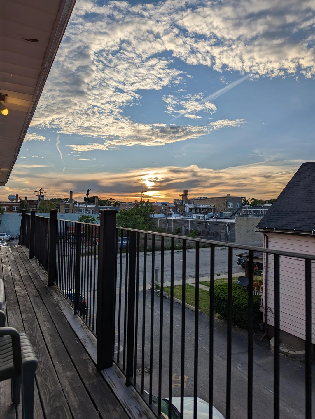 Sunset off my porch | Scrolller