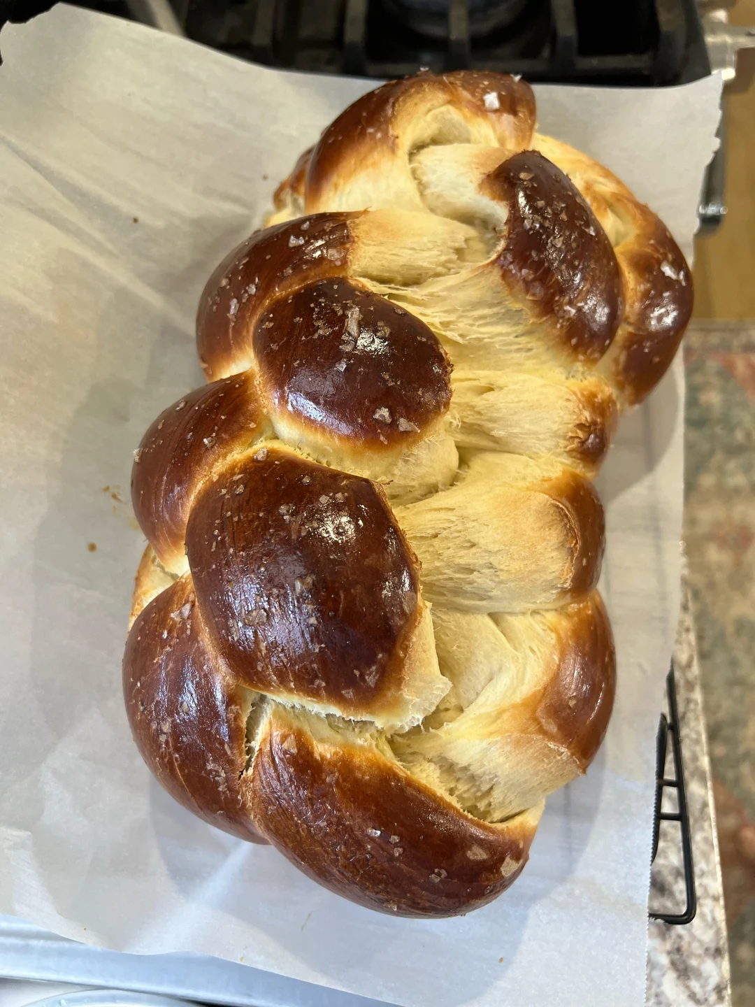 Why is my challah separating during bake? | Scrolller