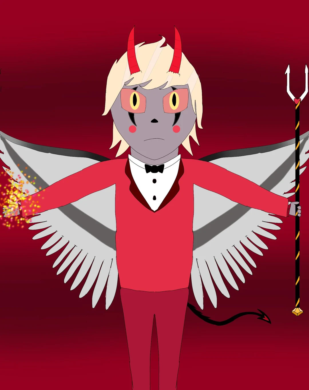 My OC Anthony in his full demon form | Scrolller