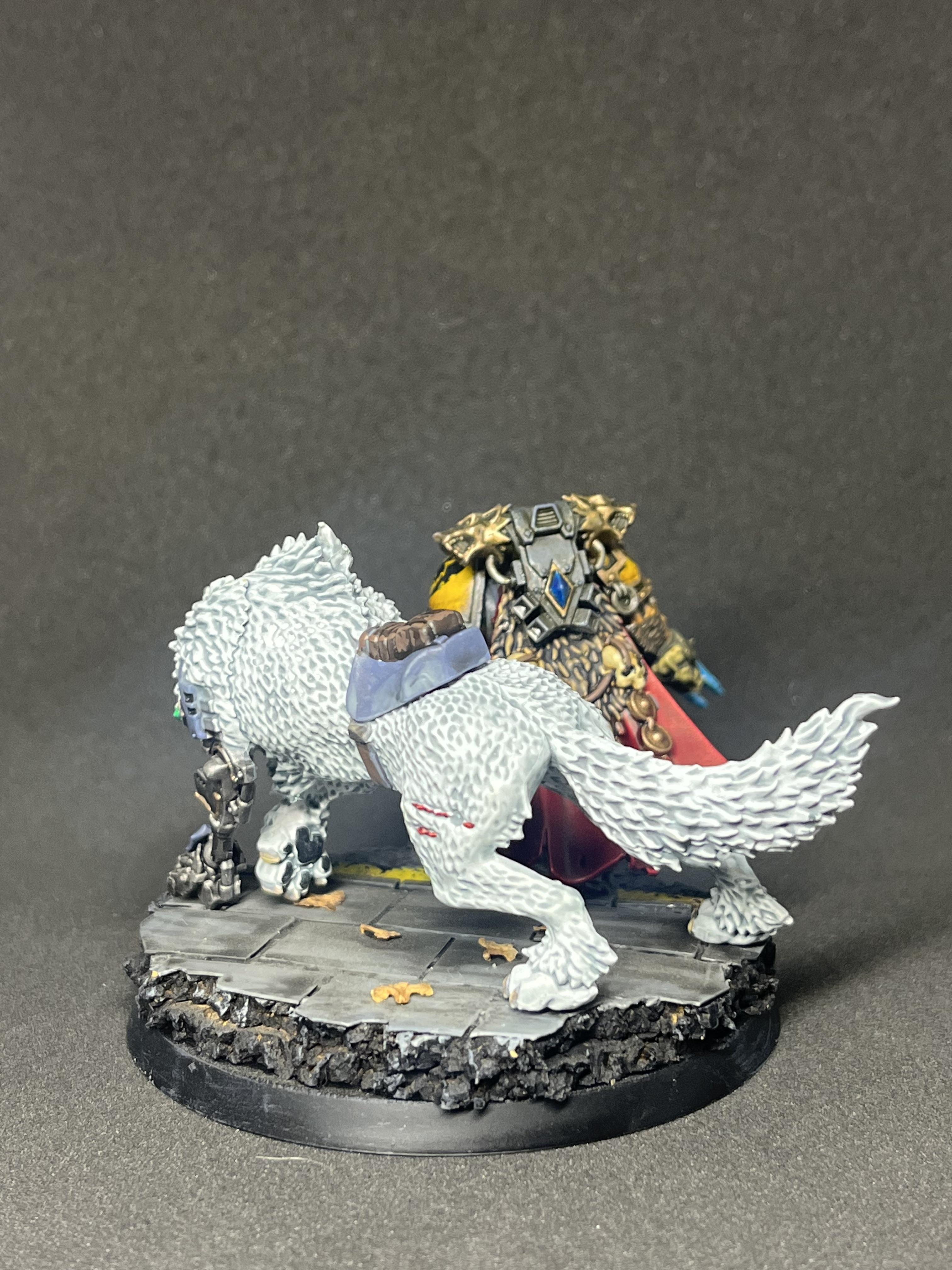 Discover more like Warhammer: Finished my converted wolf lord/ Canis Wolfborn, pretty damn happy ...