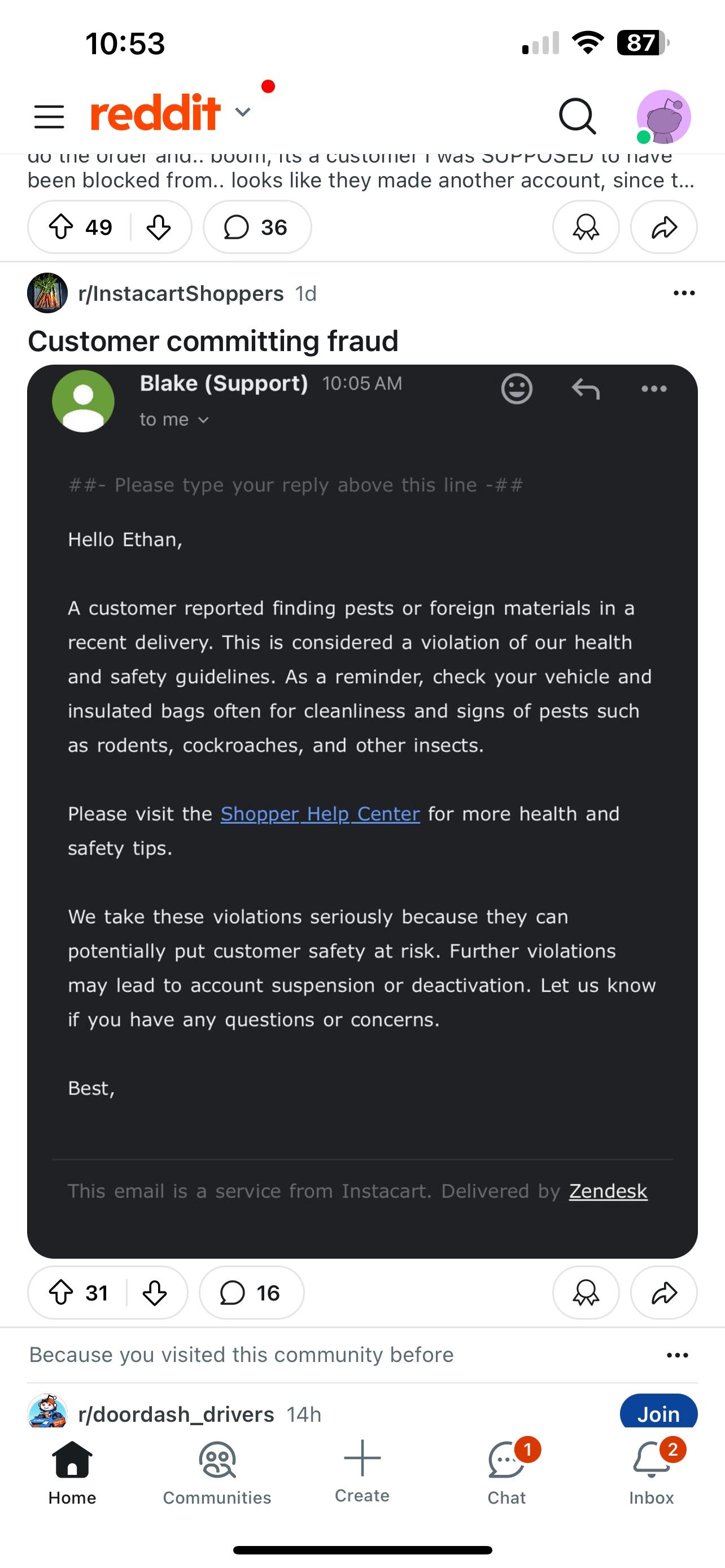 These posts were back to back on my feed. | Scrolller