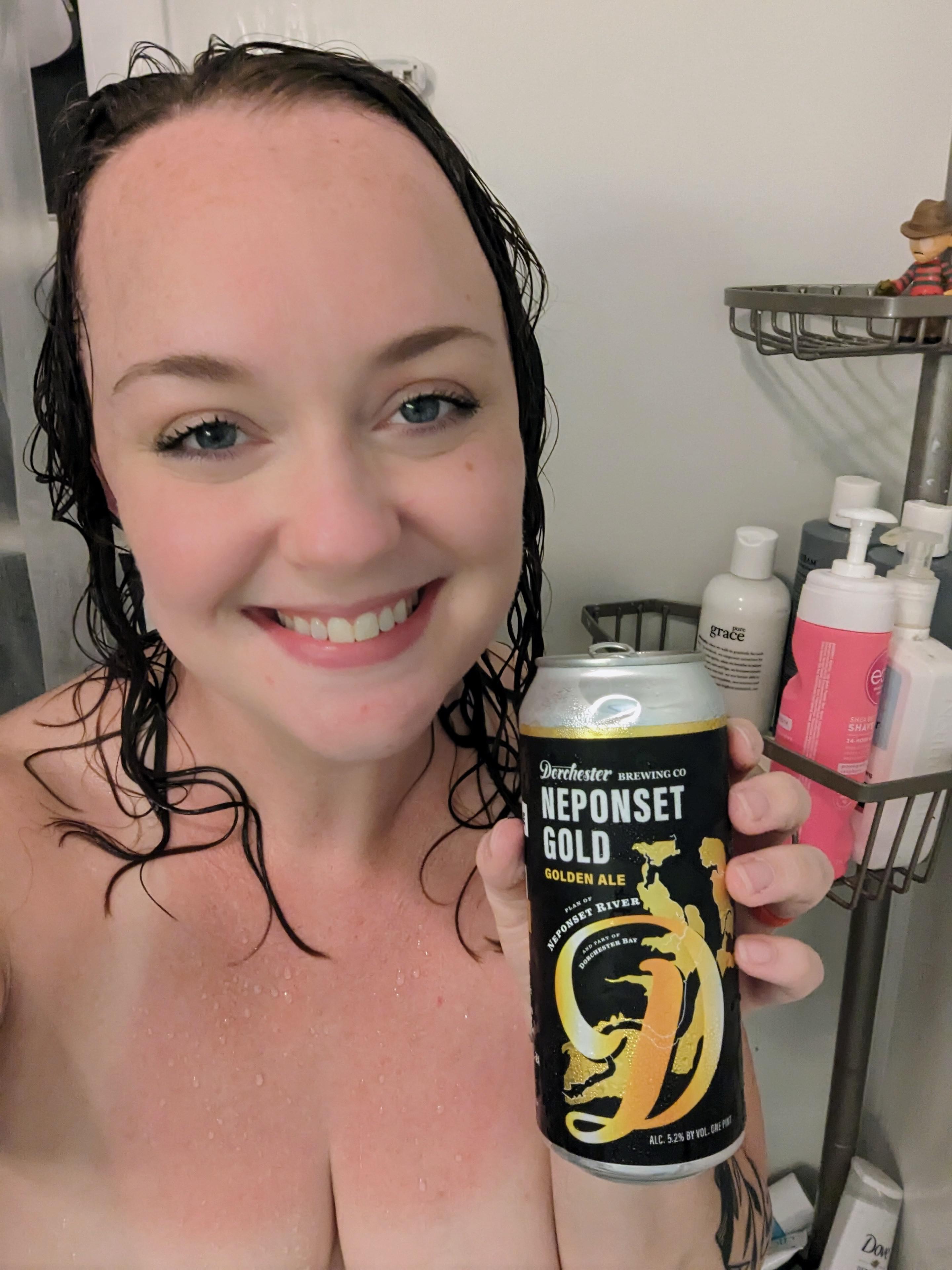 Dorchester Brewing Neponset Gold after a wonderful day. And by wonderful I mean long and ...