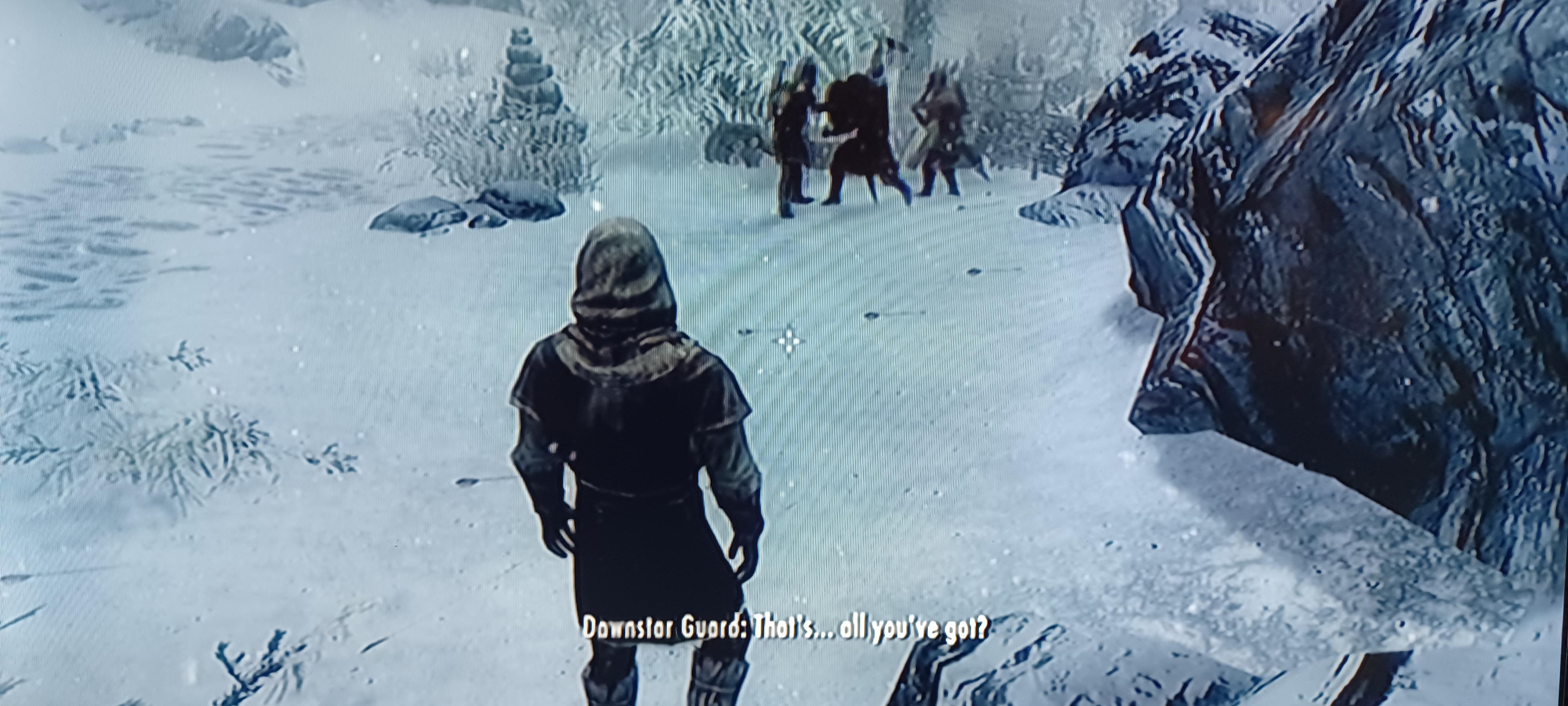 What happens when 3 imperial soldiers take on a Dawnstar guard? | Scrolller