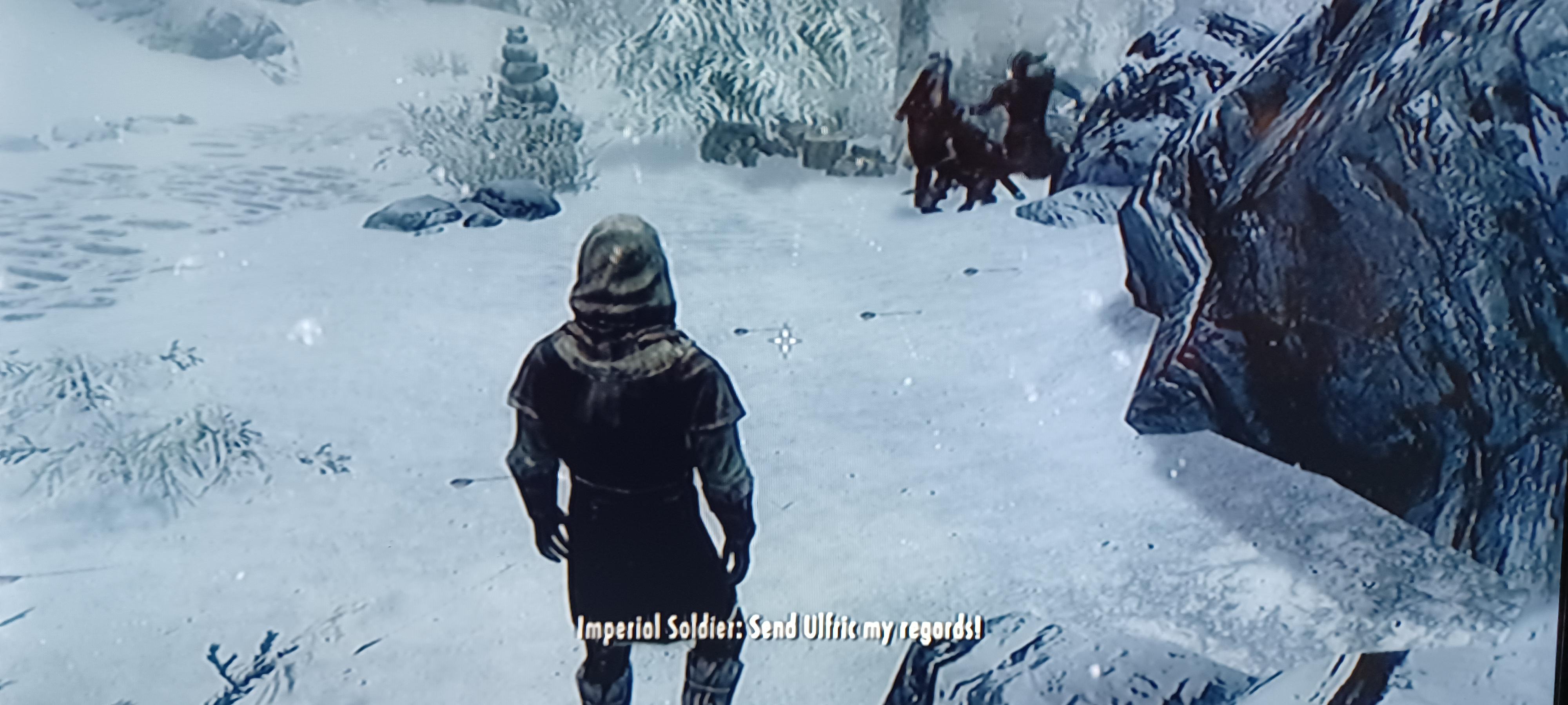 What happens when 3 imperial soldiers take on a Dawnstar guard? | Scrolller