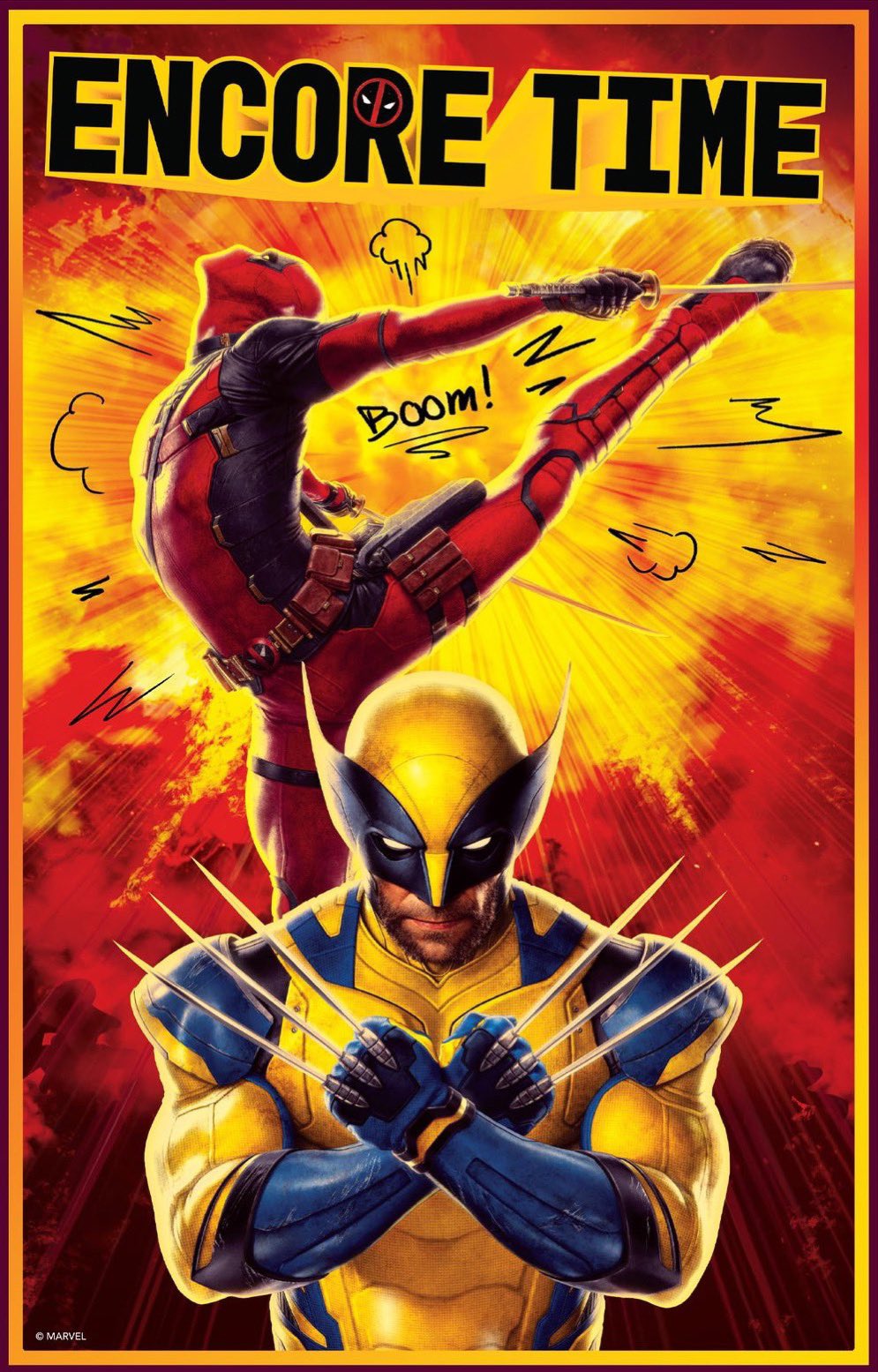 New 'DEADPOOL & WOLVERINE' promotional art posters. | Scrolller