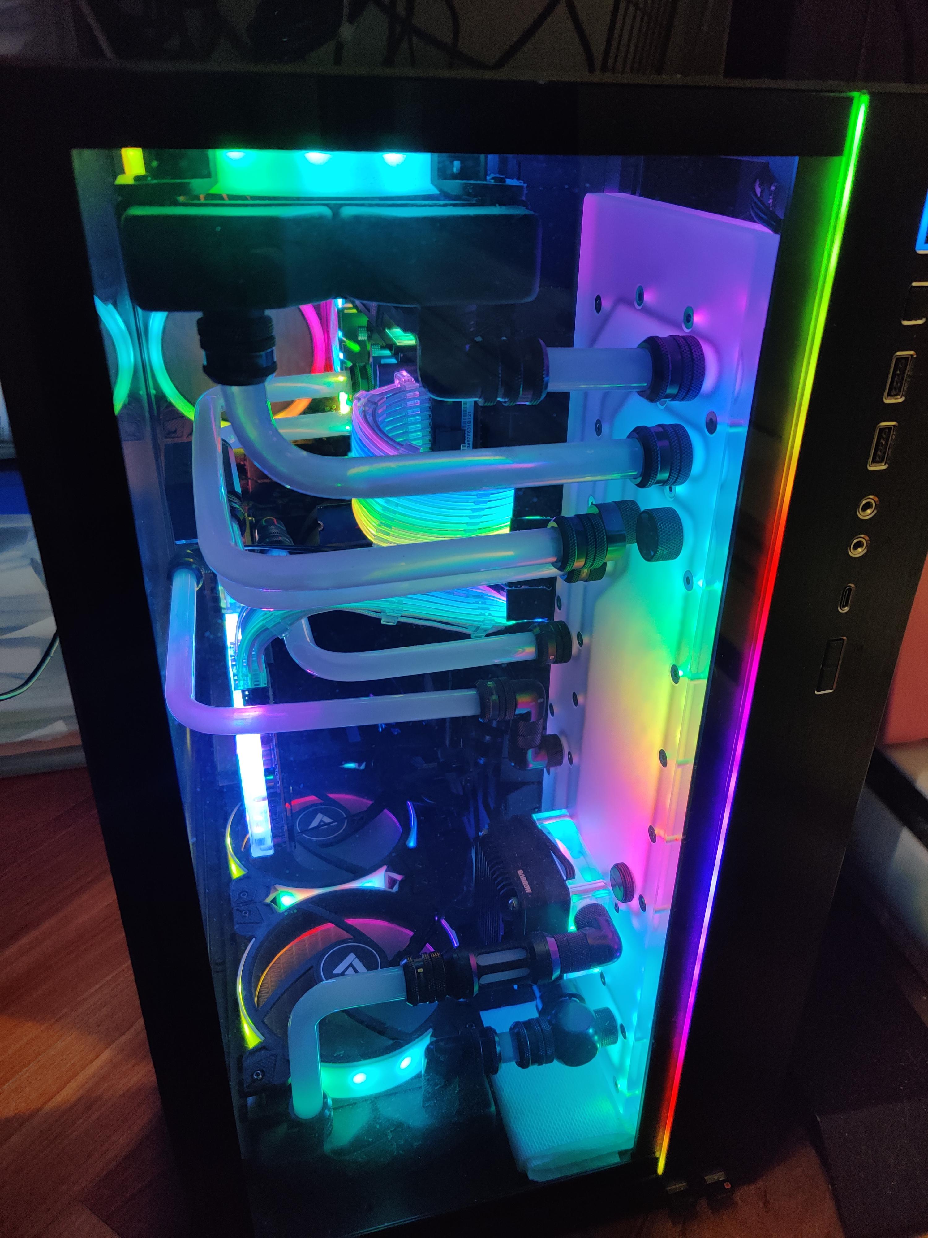 Hydro X clear coolant leaves white residue. | Scrolller