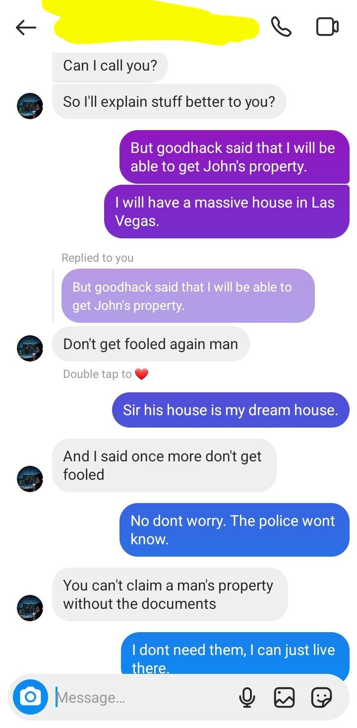 One of the first scammers to actually suspect I am a baiter | Scrolller