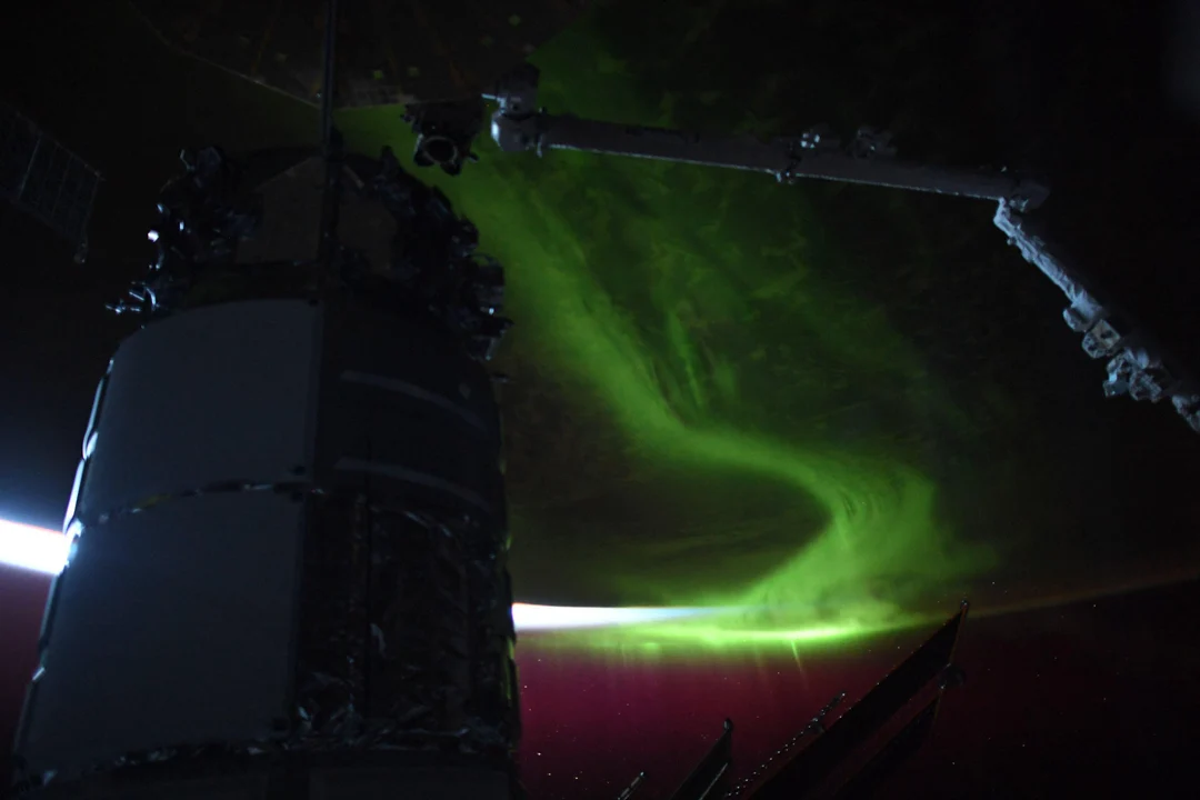 Aurora Australis | International Space Station [Image Credit: NASA] | Scrolller