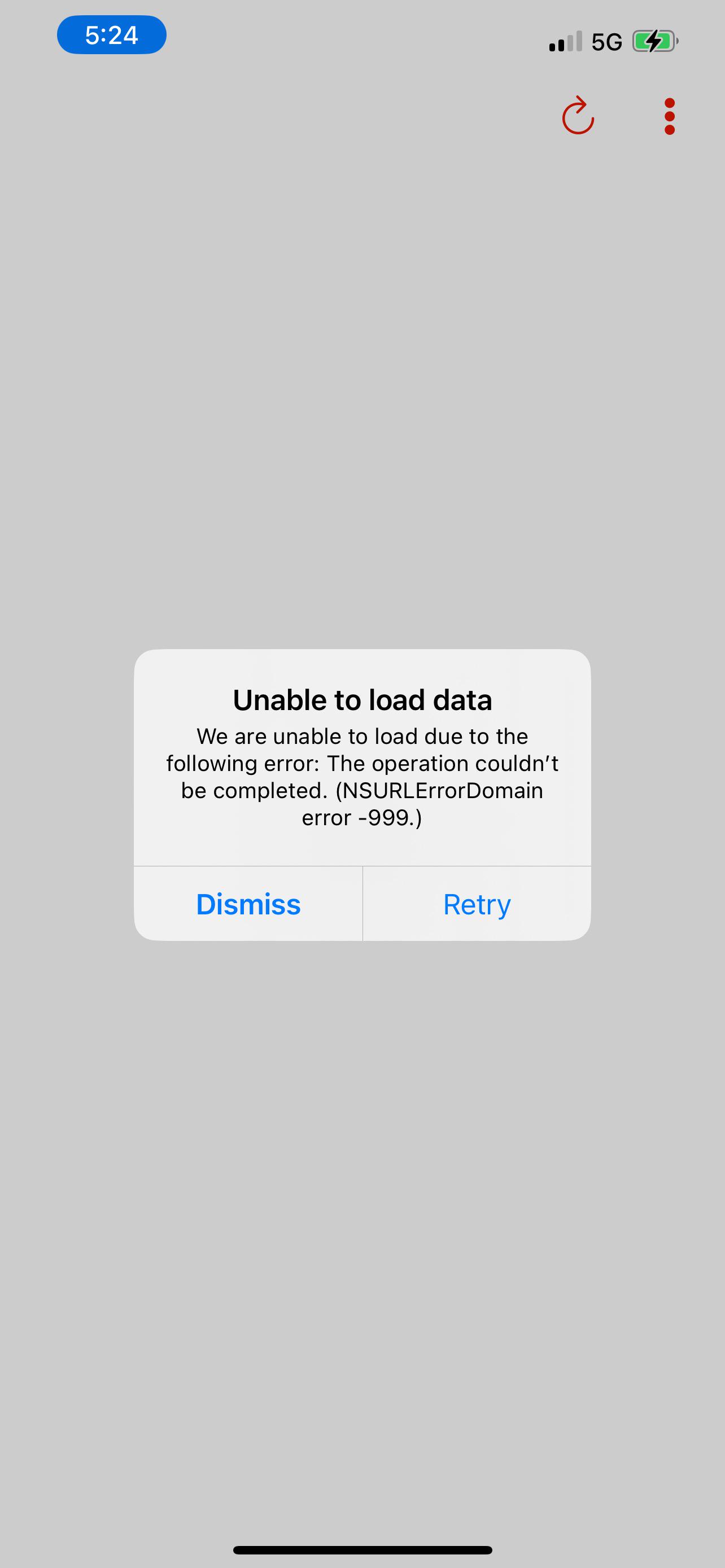 Does anyone else constantly get this message on the app? | Scrolller