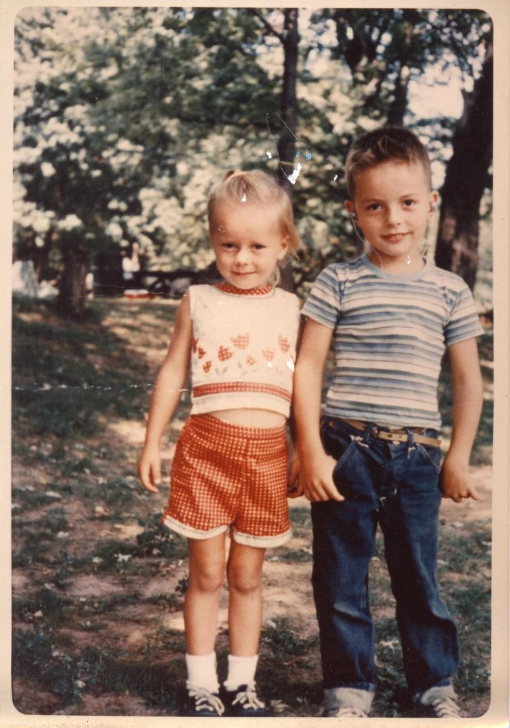 My dad and his sister, early 1960s | Scrolller