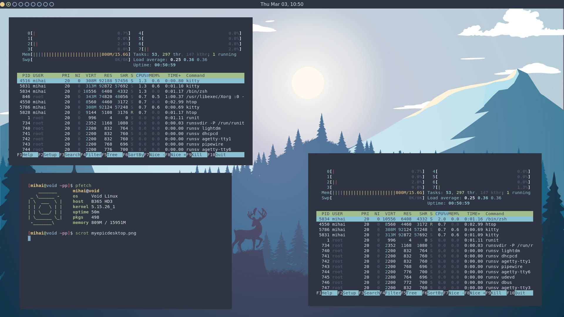 [AwesomeWM] Void is da best :) | Scrolller