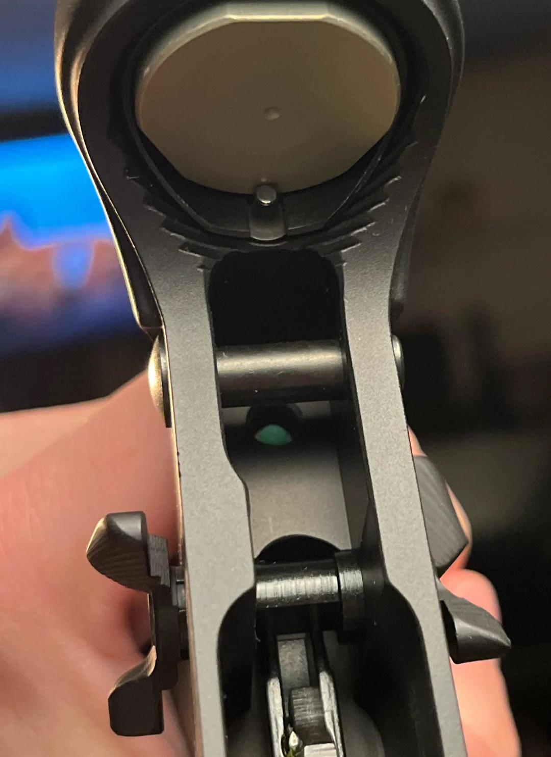 Should the green screw be more visible? | Scrolller