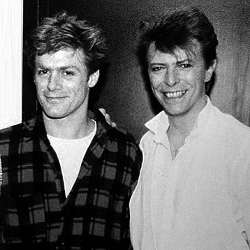 Bryan Adams and David Bowie, 1985 | Scrolller