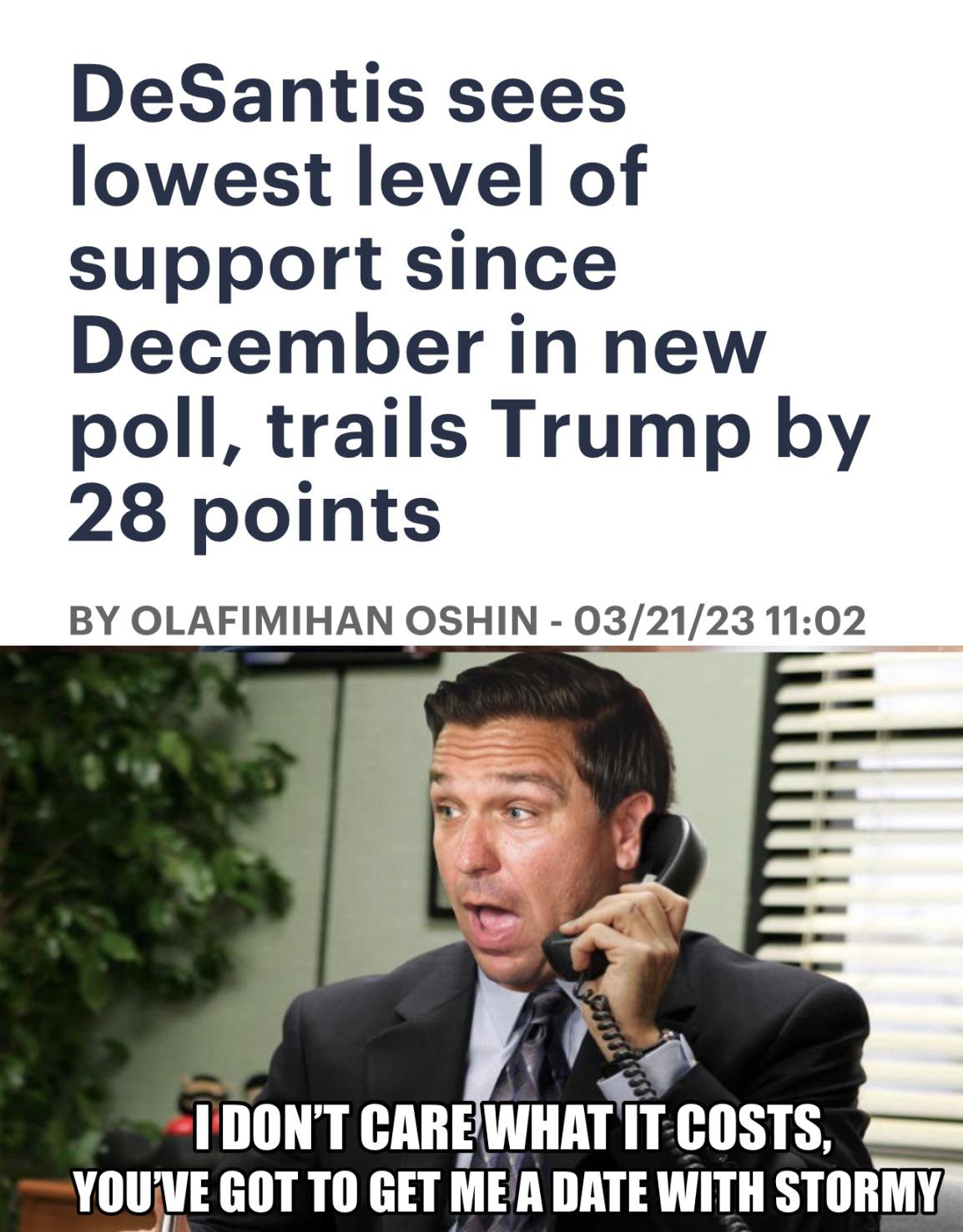 Desperate times call for desperate measures… | Scrolller