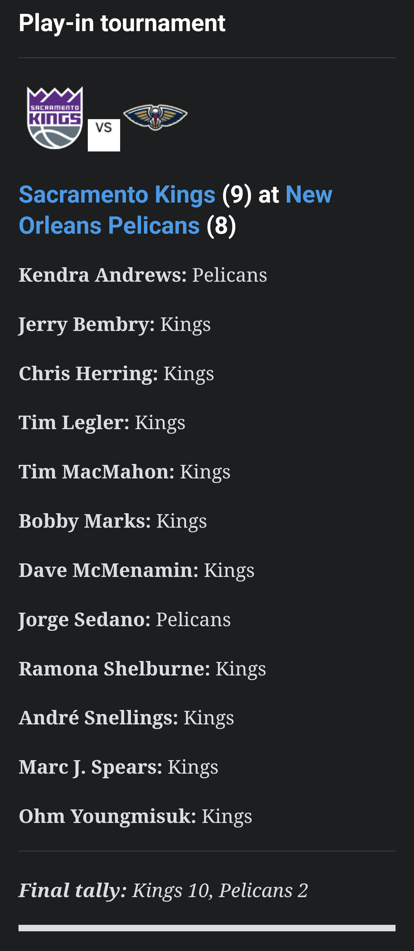 ESPN prediction | Scrolller