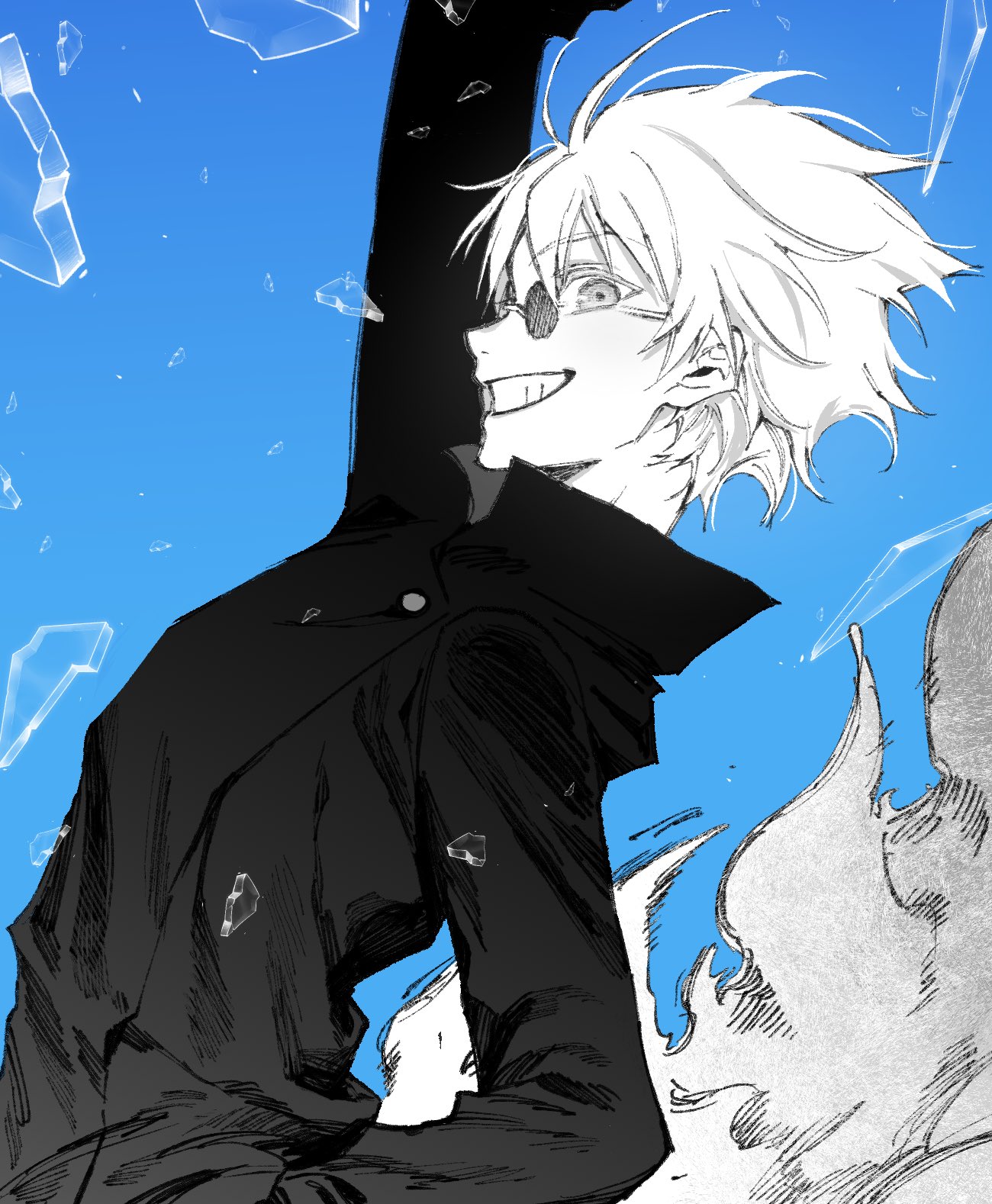 [Art] - Young Gojo by 'Shikimori's not just a Cutie' author Keigo Maki - 'Jujutsu Kaisen ...