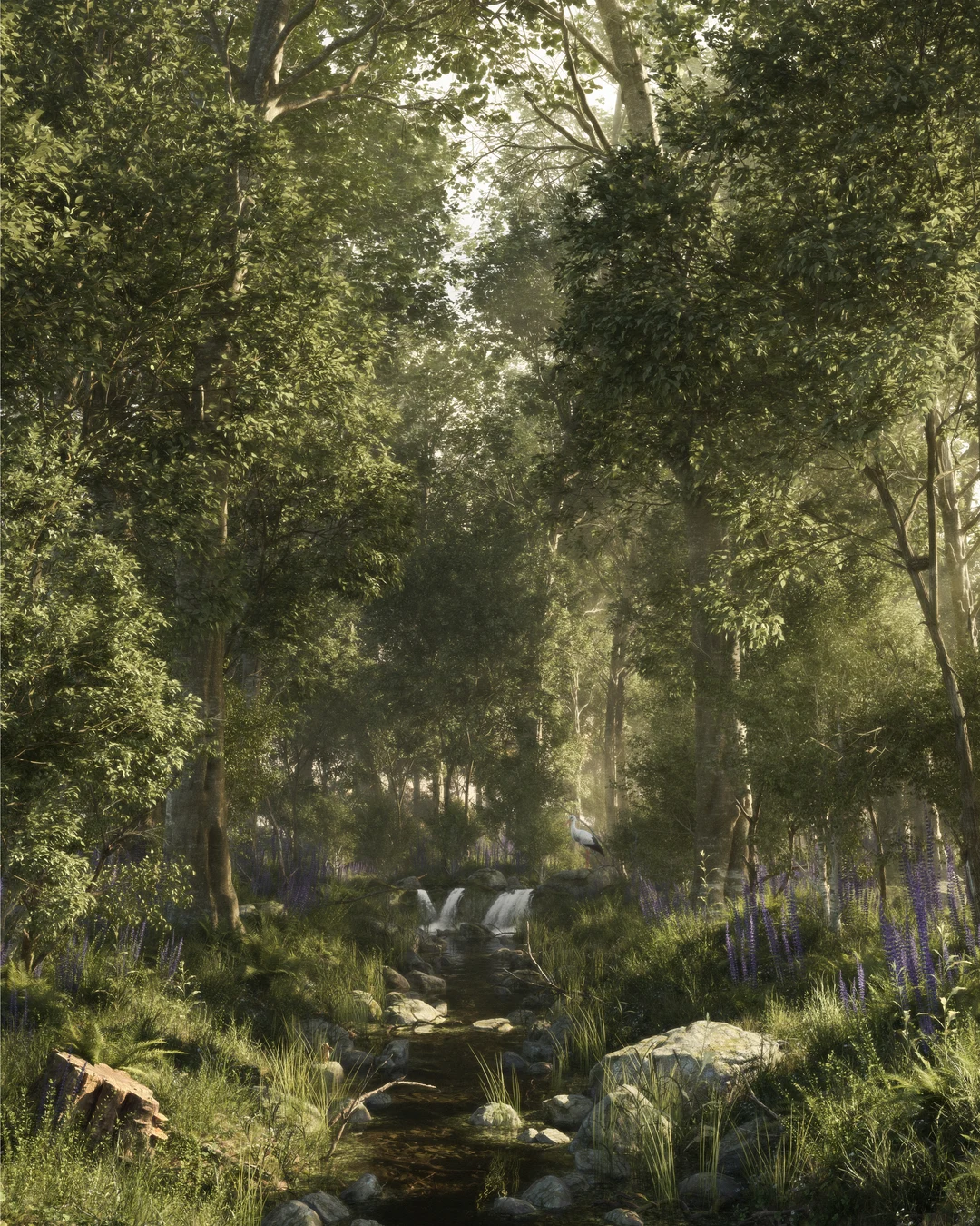 Stopping By The Stream, ASMU(Me), Digital, 2023 | Scrolller