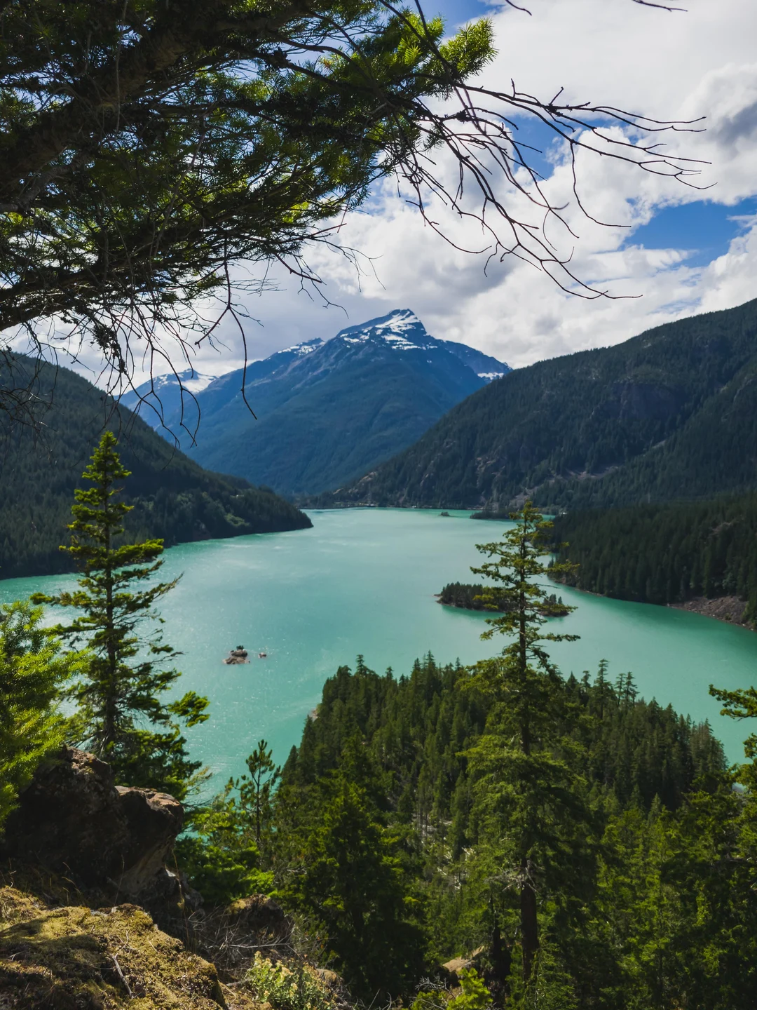 Diablo Lake, North Cascades [OC] [3024x4032] | Scrolller