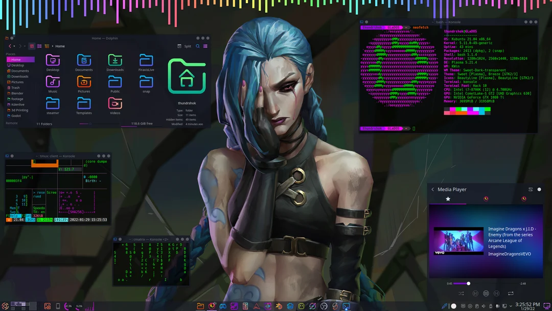 [KDE] First time posting, just finished arcane | Scrolller