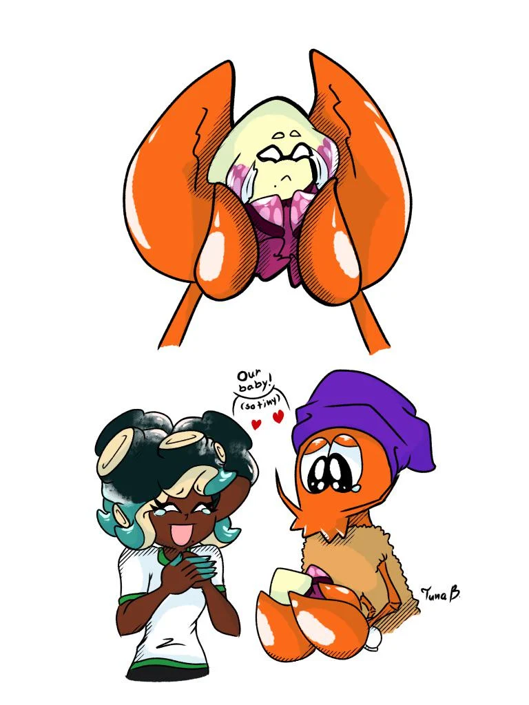 TDLPM’ AU) Since Pearl’s a Pygmy squid inkling, she’d be this tiny 🥺 [Art done by me!] | Scrolller