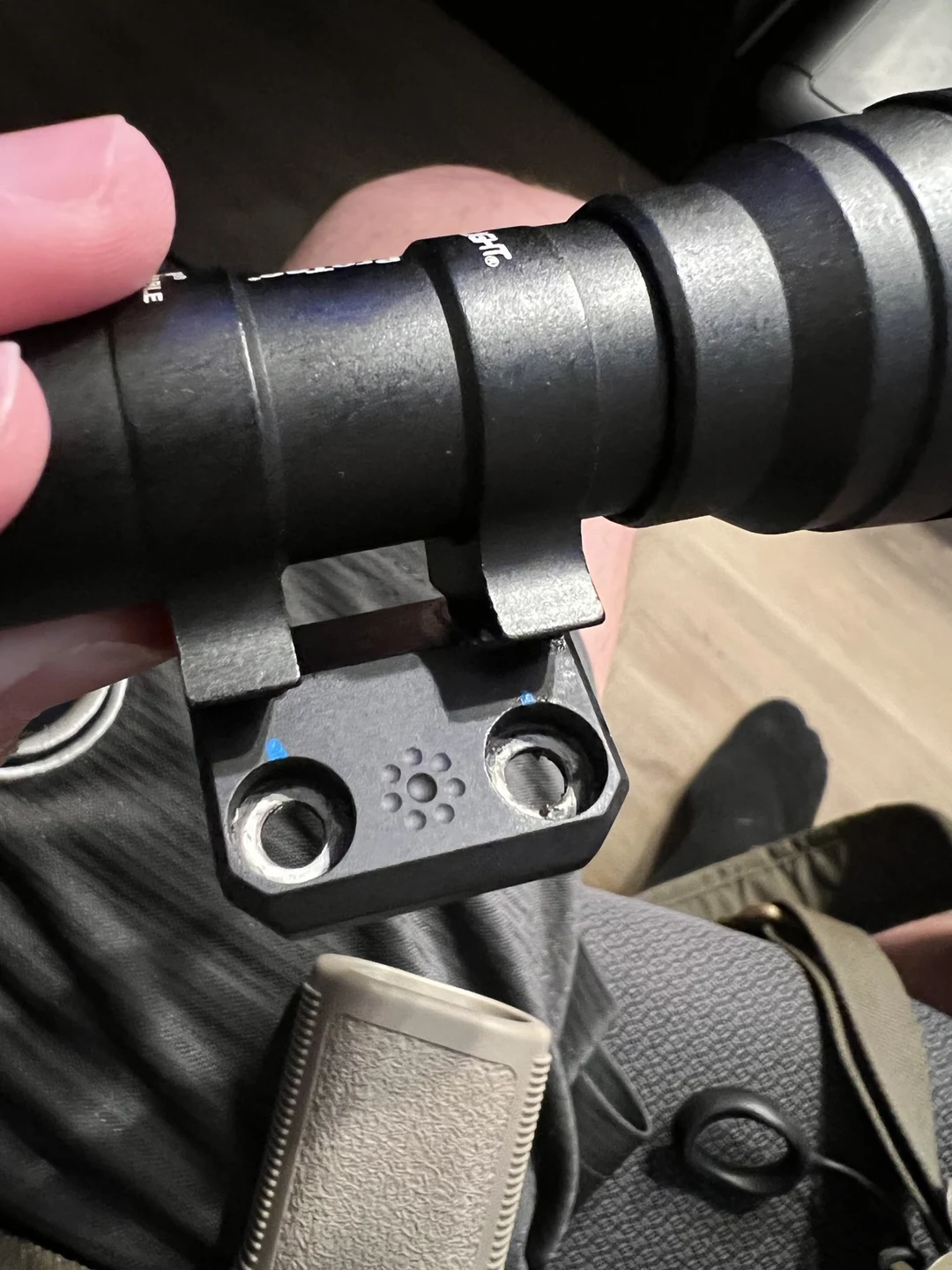 Corrosion under mlok light mount? | Scrolller