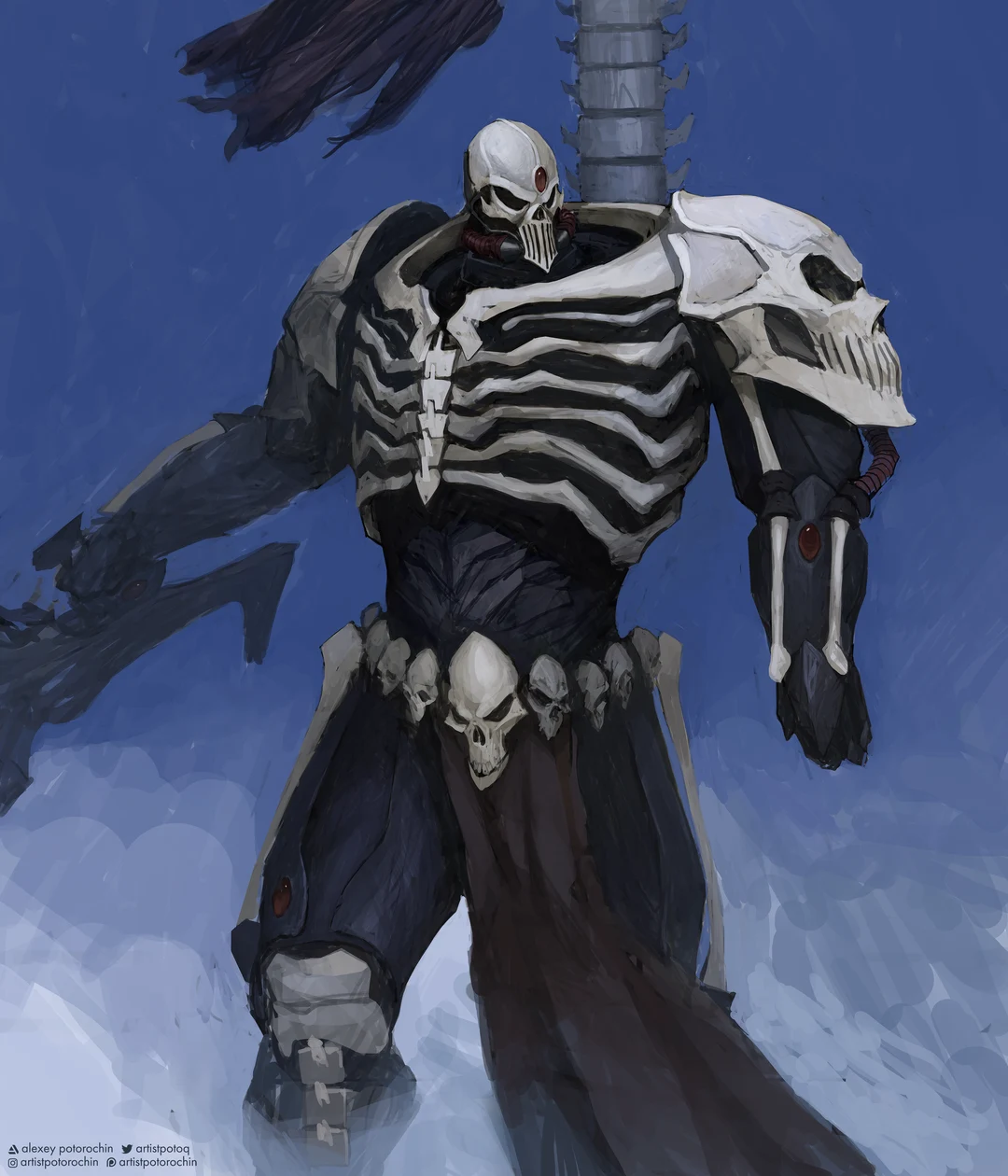 Maugan Ra, "The Harvester of Souls," Phoenix Lord of the Dark Reapers | Scrolller