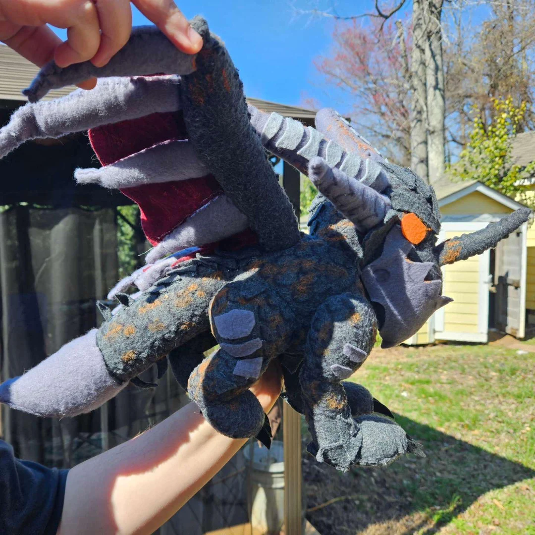 Deathwing plush created by my boyfriend! | Scrolller