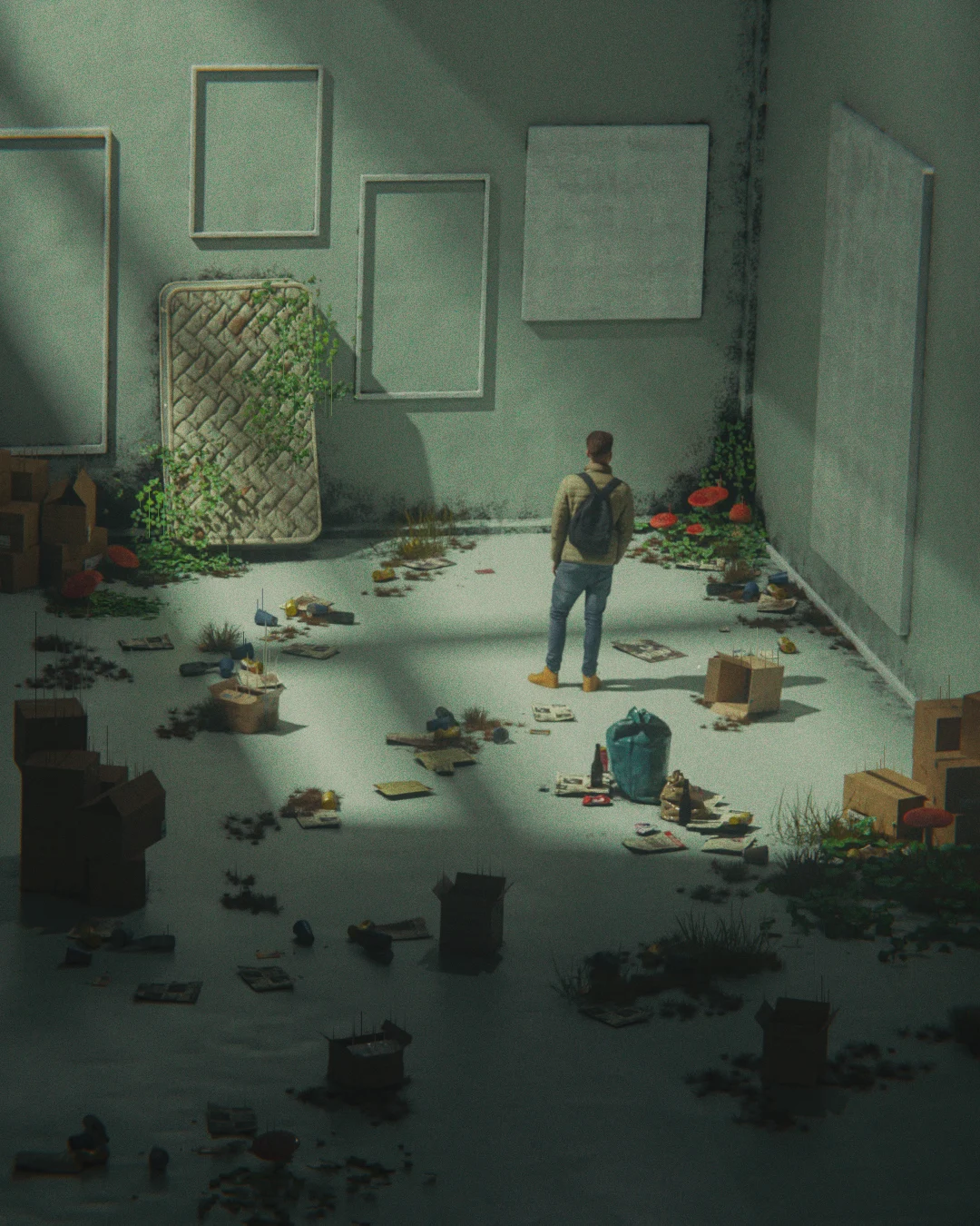 CANVAS OF CLUTTER by stupidgiant | Scrolller