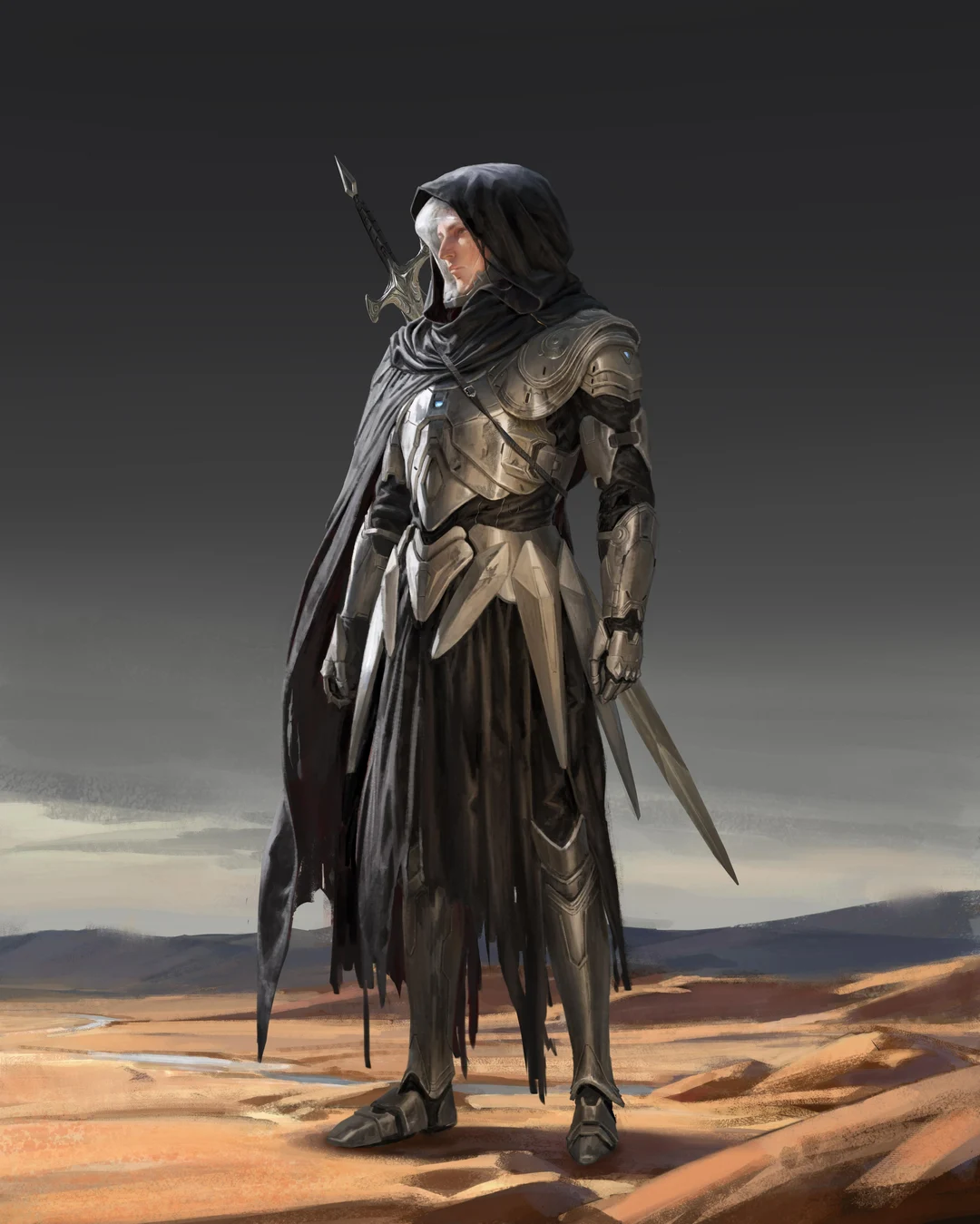 Space Requiem: Knight, by Yuhong Ding | Scrolller