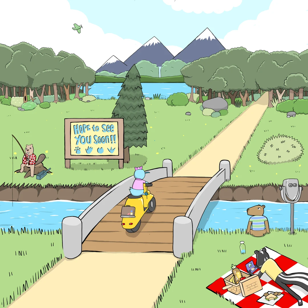 Harriet Leaving Critter Town [OC] | Scrolller