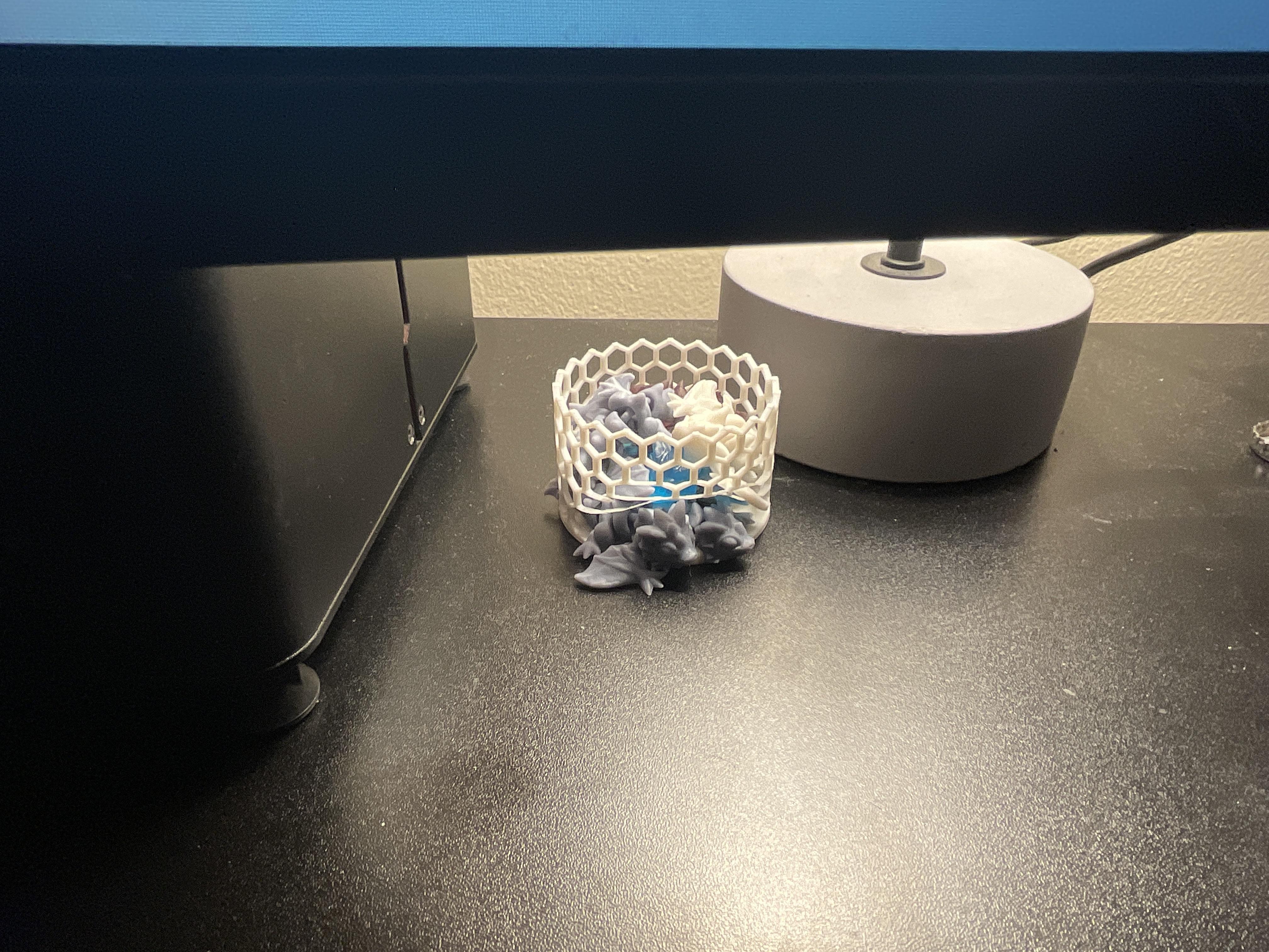 Failed pencil cup is a new home for my tiny dragons. | Scrolller