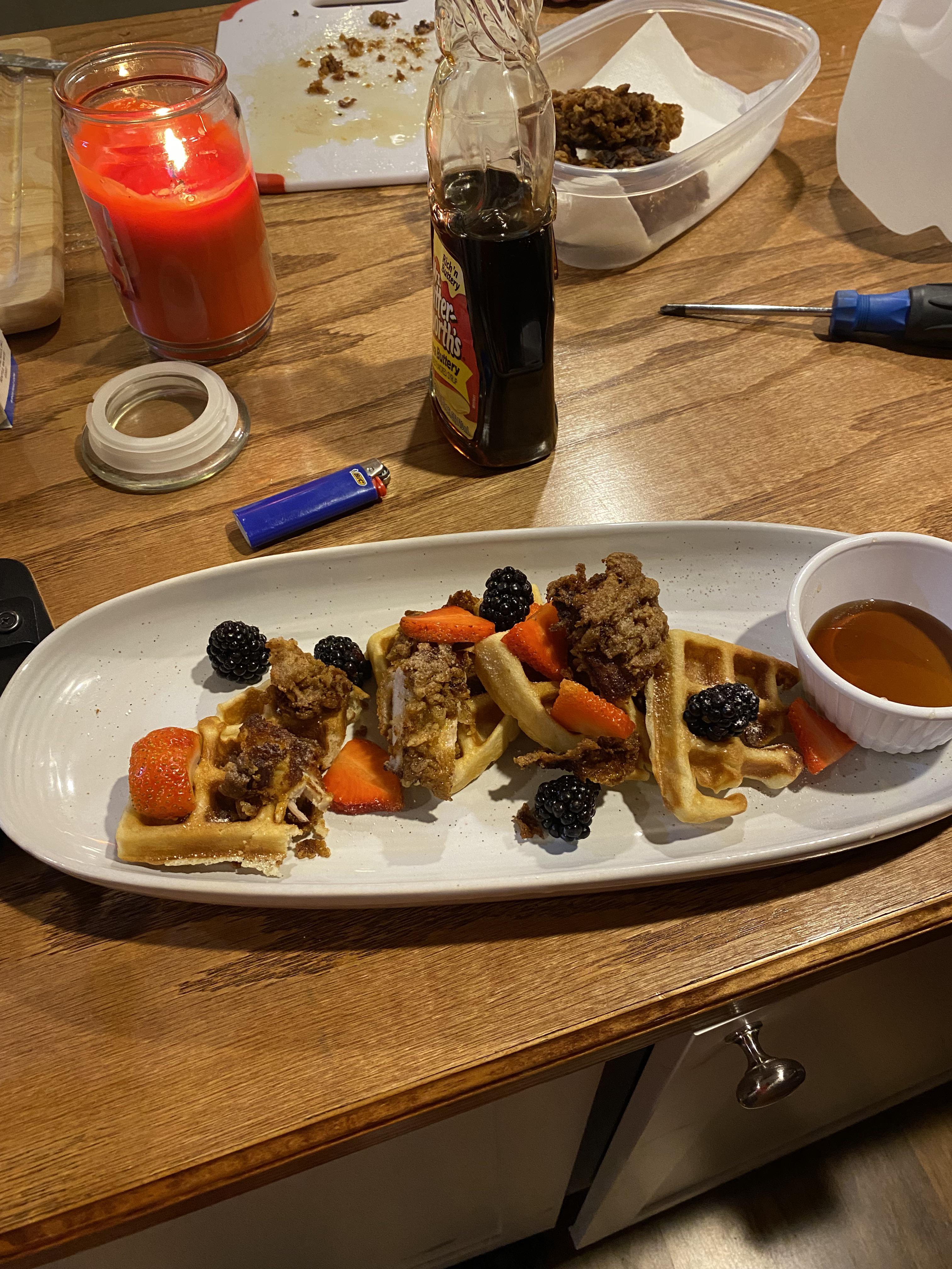 Chicken & Waffles | Scrolller