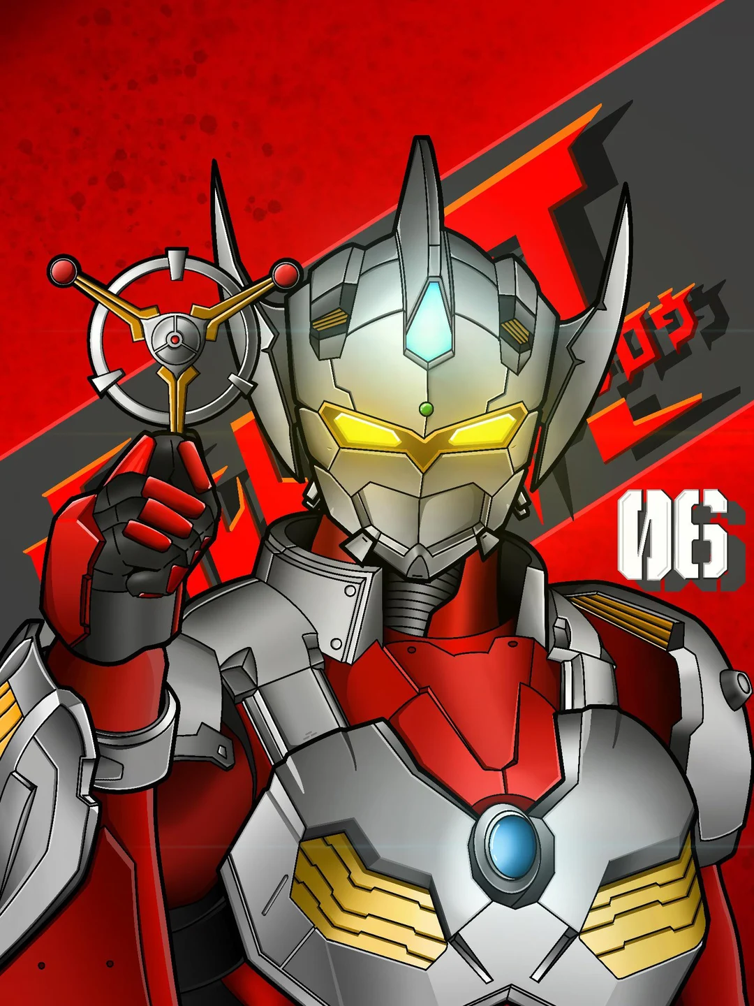 Ultraman taro by me, I’m still a beginner so any advice or criticism to get better is ...