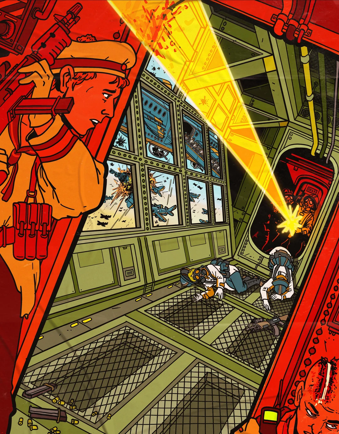 Boarding Action, Me, Digital, 2023 | Scrolller